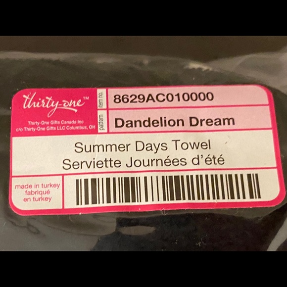 thirty-one | Swim | Thirty One Summer Days Towel Set Dandelion Dream ...